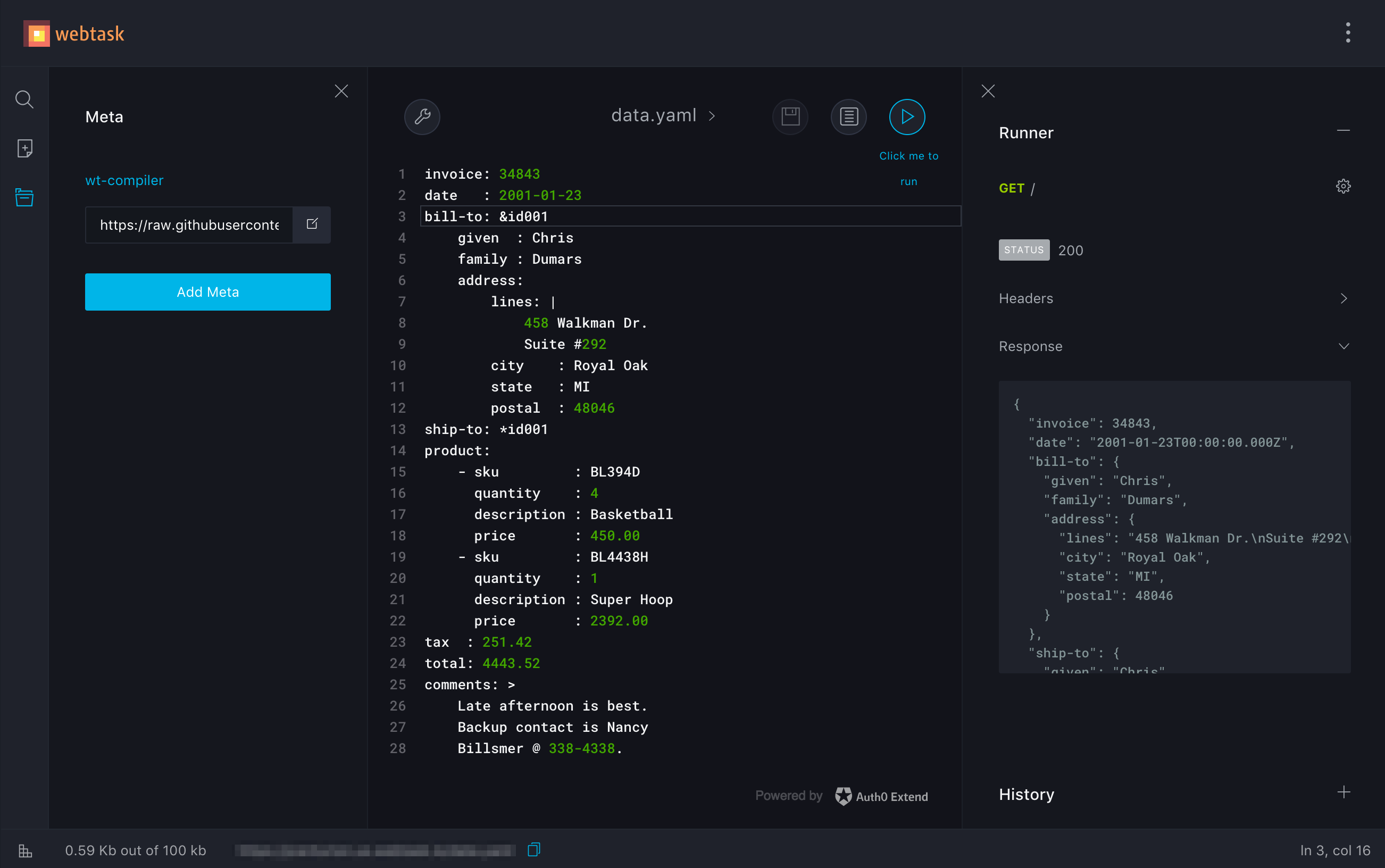 GitHub - jcenturion/webtask-compilers