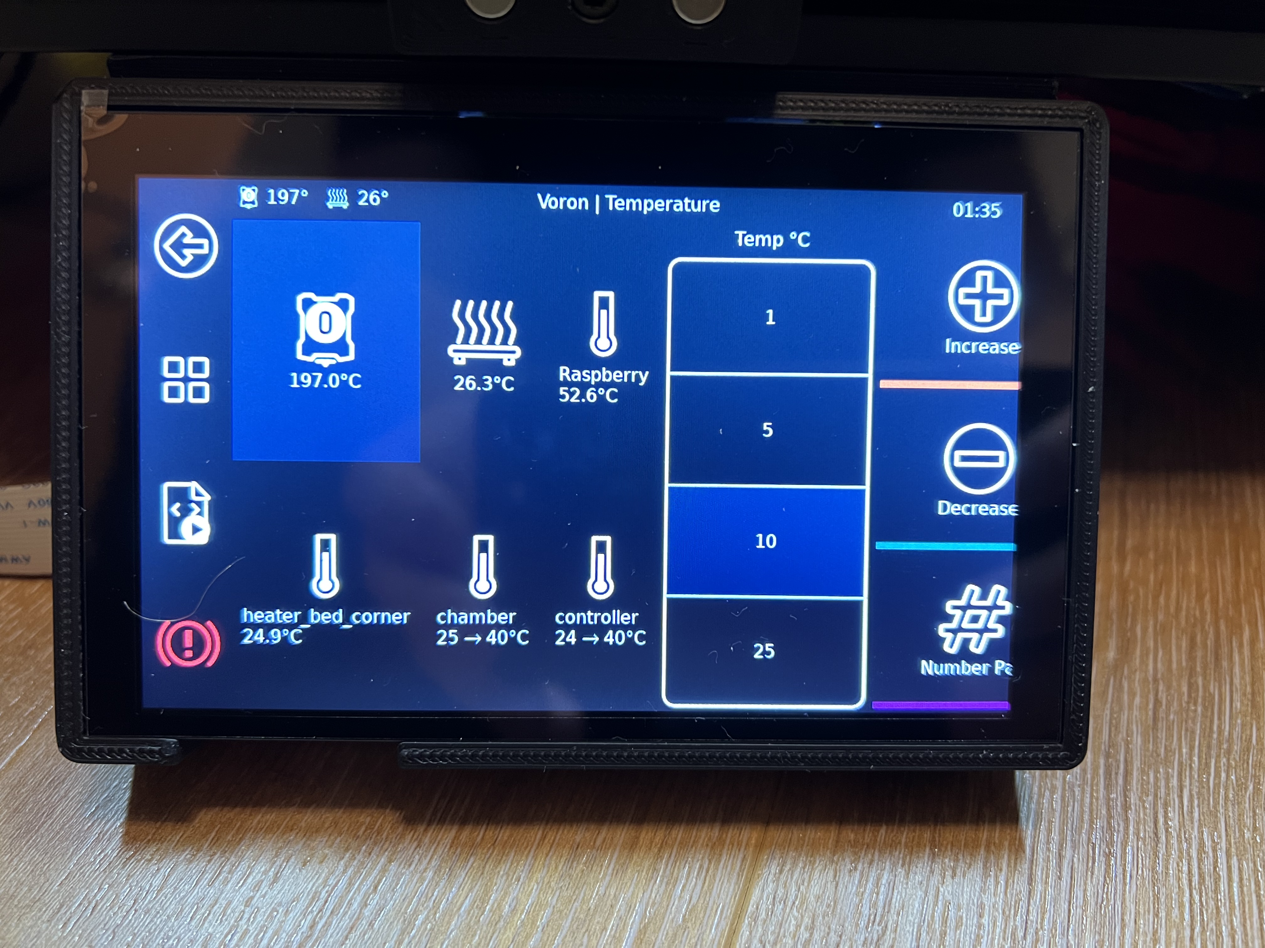 Cut off UI elements in temperature screen · Issue #398 · KlipperScreen ...
