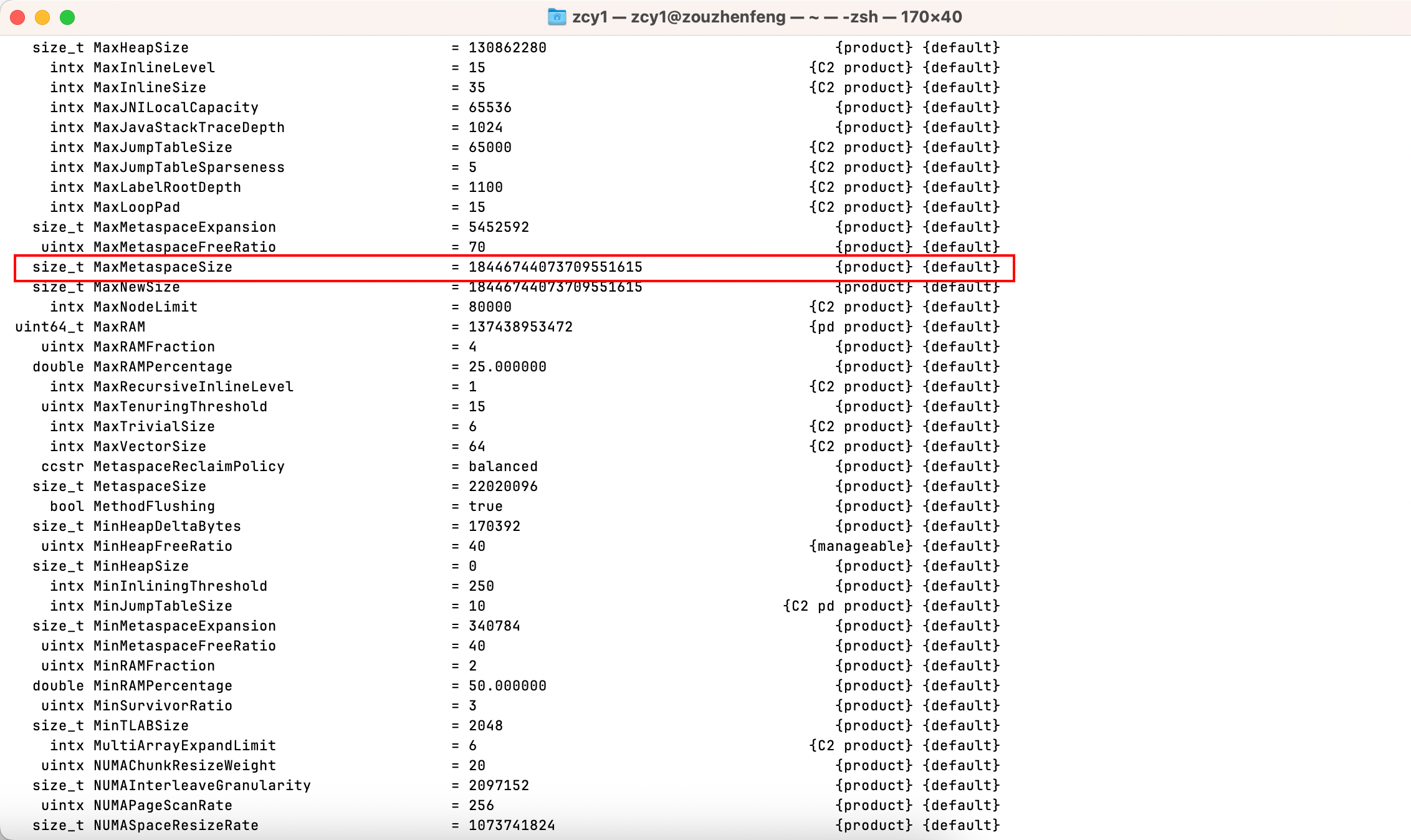 更正：MaxMetaspaceSize如果不指定大小的话，不会耗尽内存 · Issue #1204 · Snailclimb/JavaGuide · GitHub