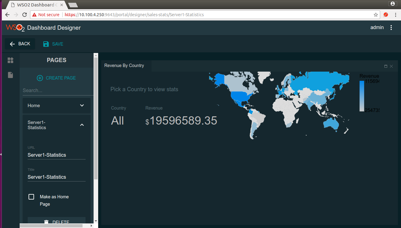 Current designing/editing page should be highlighted in the 'PAGES ...