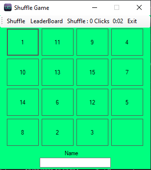 GitHub - Lidor-sh/Shuffle-Game