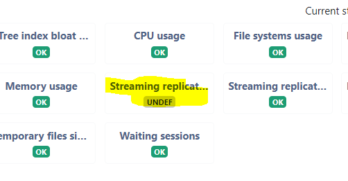 Streaming Replication is showing as UNDEF for all targets after upgrade to 7.10 · Issue #1021 ...