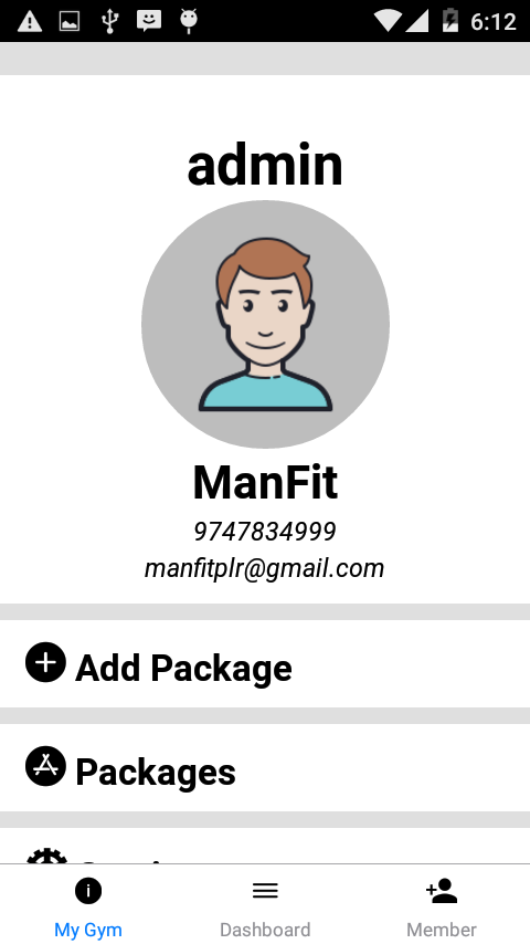 GitHub - Nibinnadaraj/SmartGym: A SImple React Native App For Managing Gym Or Fitness Center.