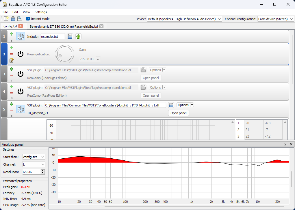 Is there an error importing AutoEQ cfg as an EqualizerAPO GraphicEq? · Issue #710 ...