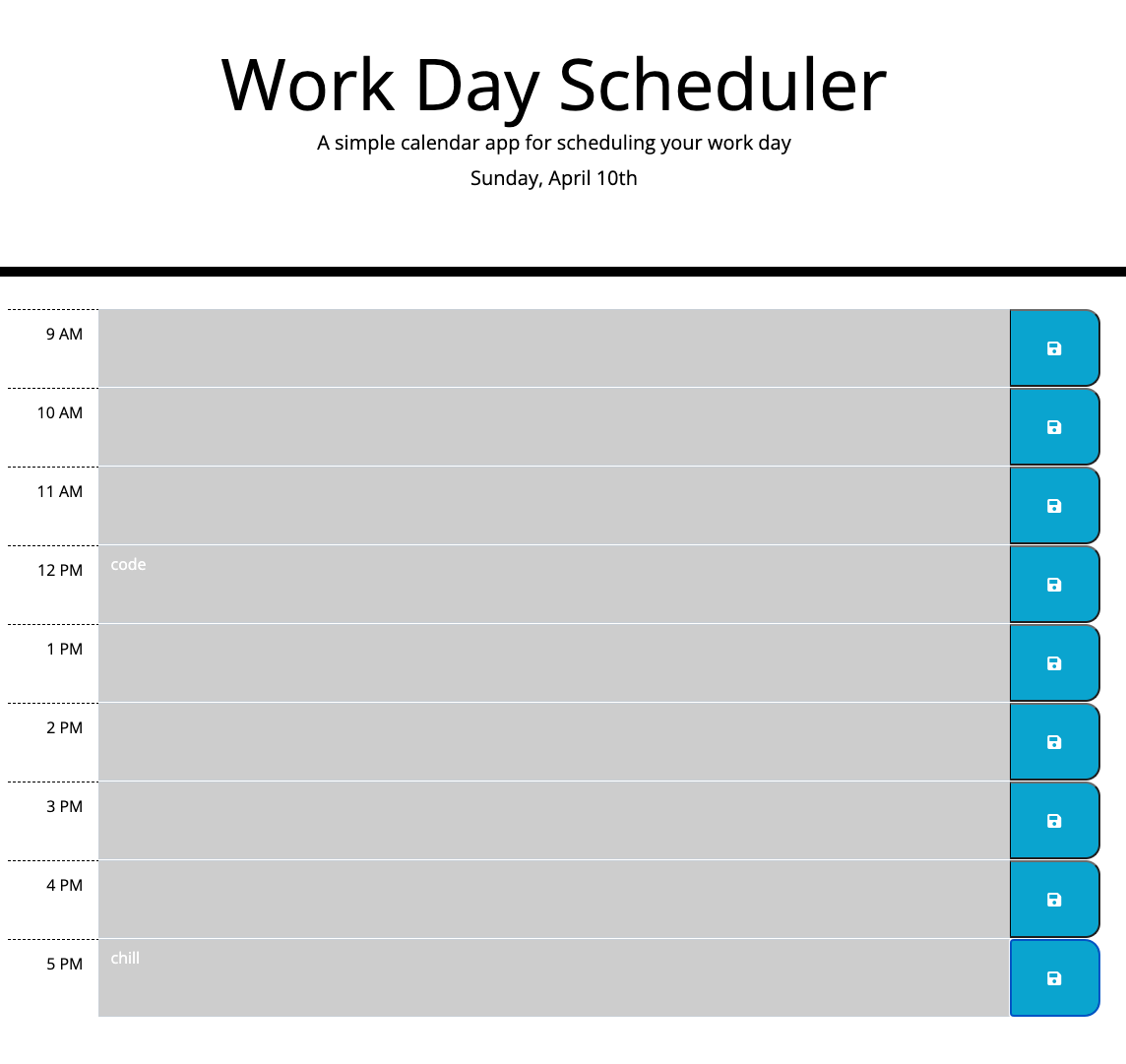 GitHub - mlarkin14/workdayschedule
