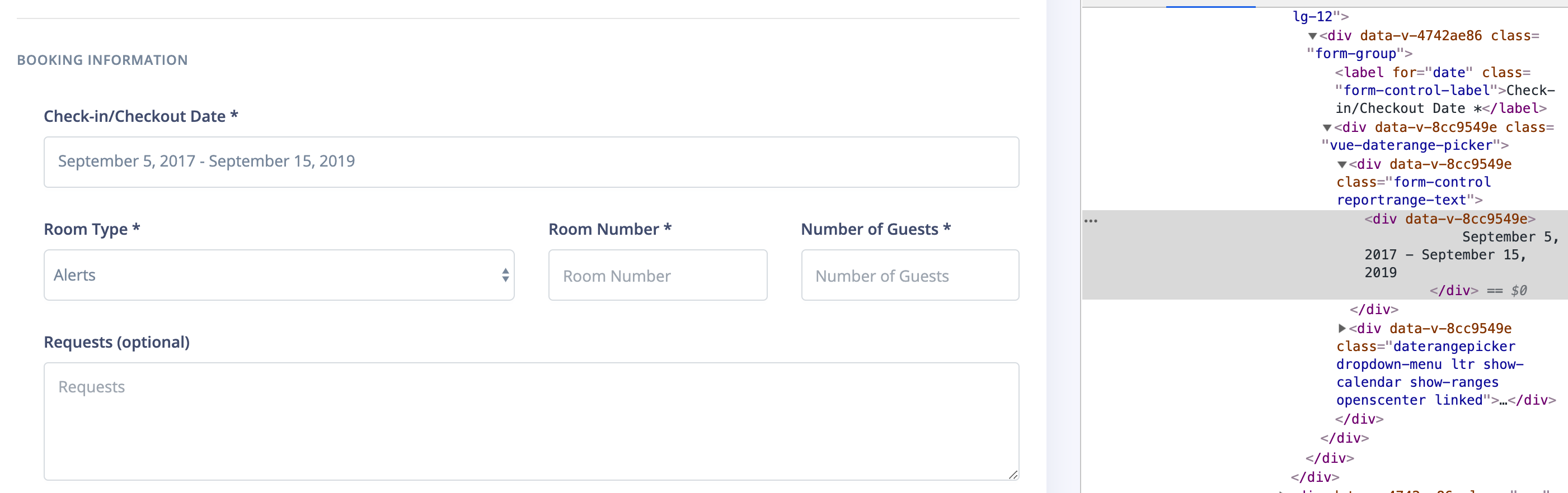 Tutorial or Sample Code · Issue #92 · Innologica/vue2-daterange-picker · GitHub