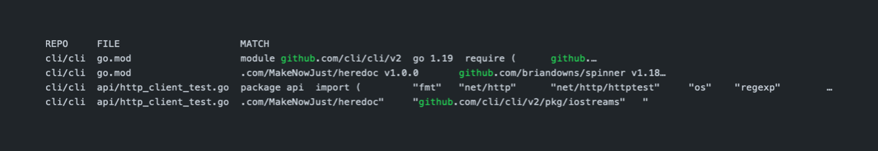 Support all flavors of search via `gh search ` · Issue #6945 · cli/cli · GitHub