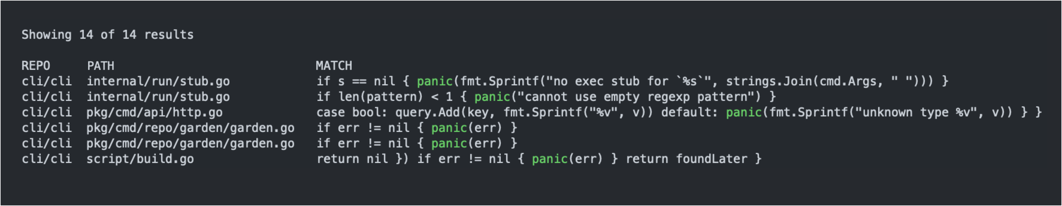 Support all flavors of search via `gh search ` · Issue #6945 · cli/cli · GitHub