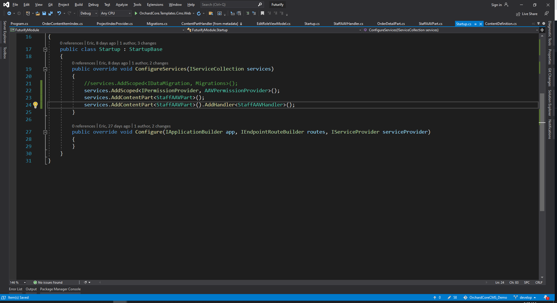 Content Part Handler · OrchardCMS OrchardCore · Discussion #9185 · GitHub