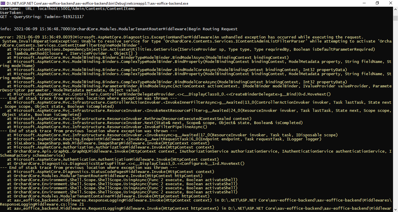 Audit Trail Module · OrchardCMS OrchardCore · Discussion #9644 · GitHub