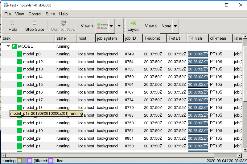 cylc-gui - tasks momentarily out of sequence · Issue #3698 · cylc/cylc-flow · GitHub