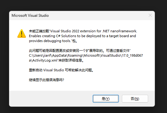 Device Explorer Report Error · Issue #1267 · nanoframework/Home · GitHub