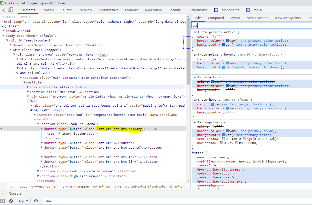 Where is Ant Css variables? · ant-design ant-design · Discussion #32589 · GitHub