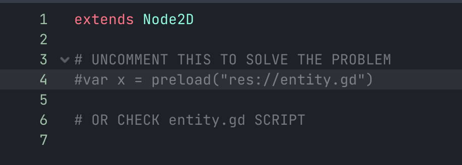Strange error with GDScriptCompiler at `_is_class_member_property`. Maybe cyclic dependency ...
