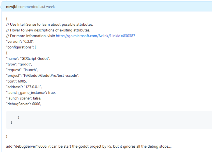 Godot 4.0 don't support debug on VSCODE · Issue #75588 · godotengine/godot · GitHub
