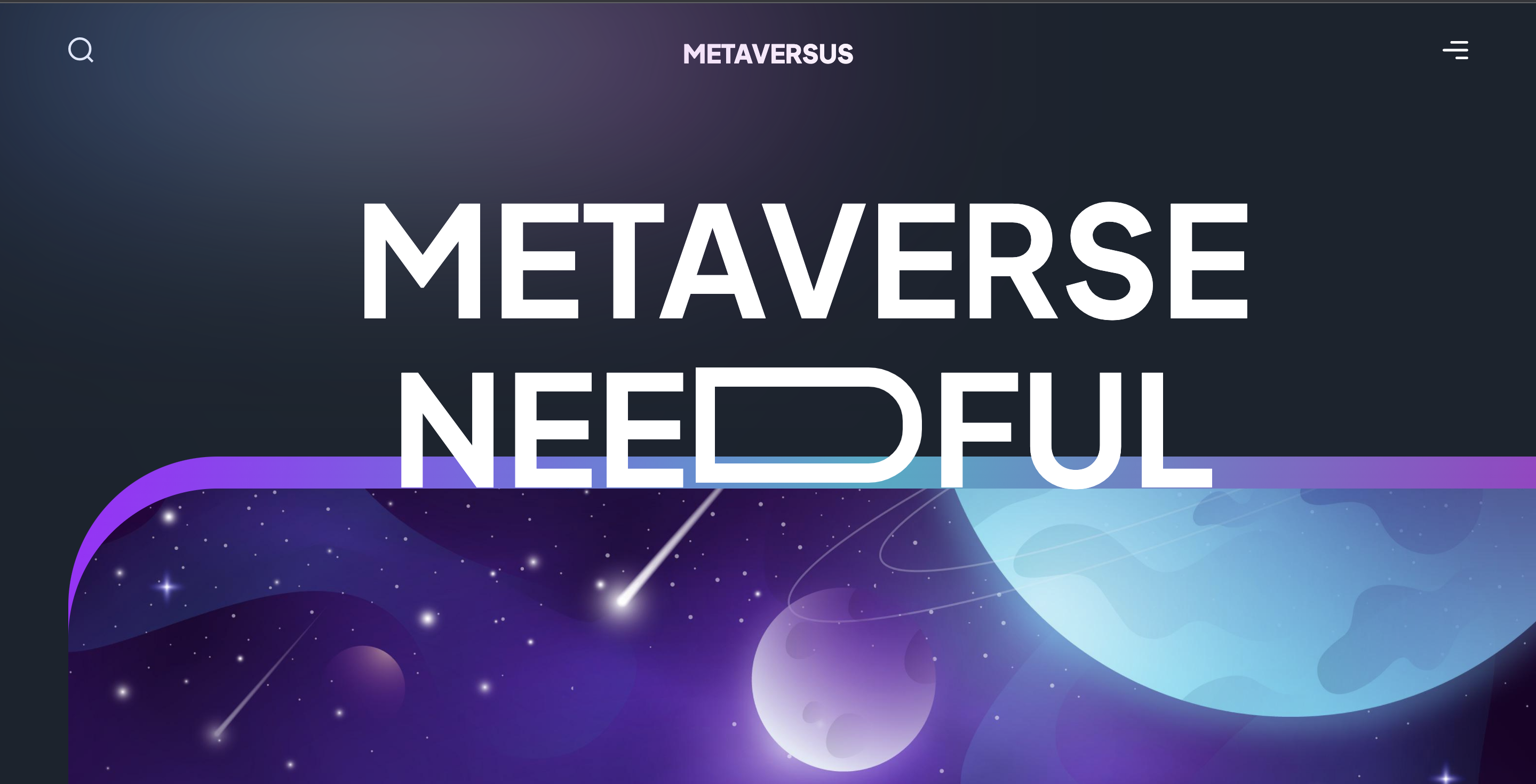 GitHub - ChristopherAsogwa/Metaverse-UI: A well-structured Animated ...