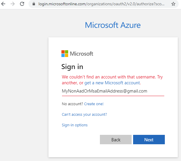 Support OTP login flow for guest users without AAD/MSA account (i.e ...