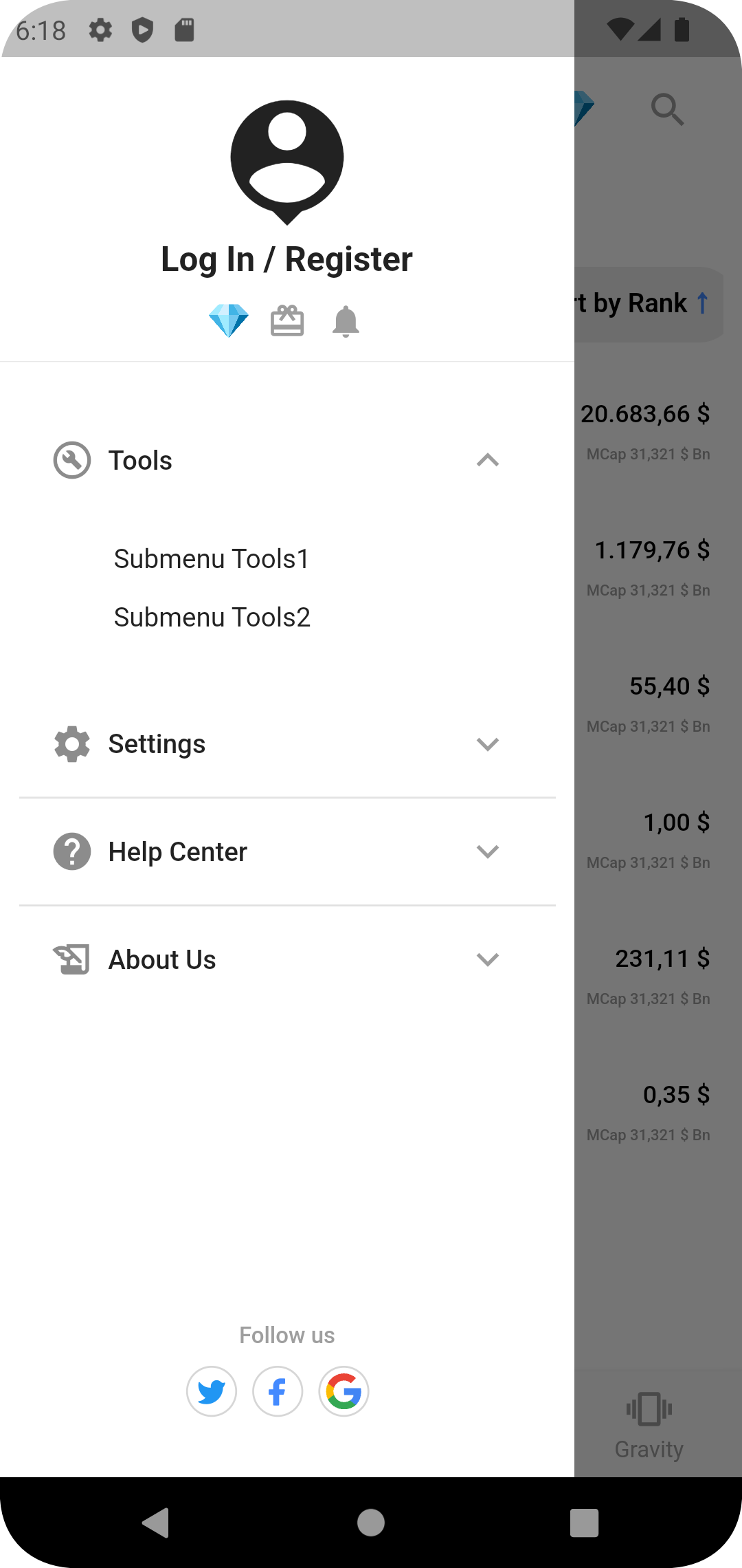 GitHub - artnoimann/flutter_coinmarketcap_ui