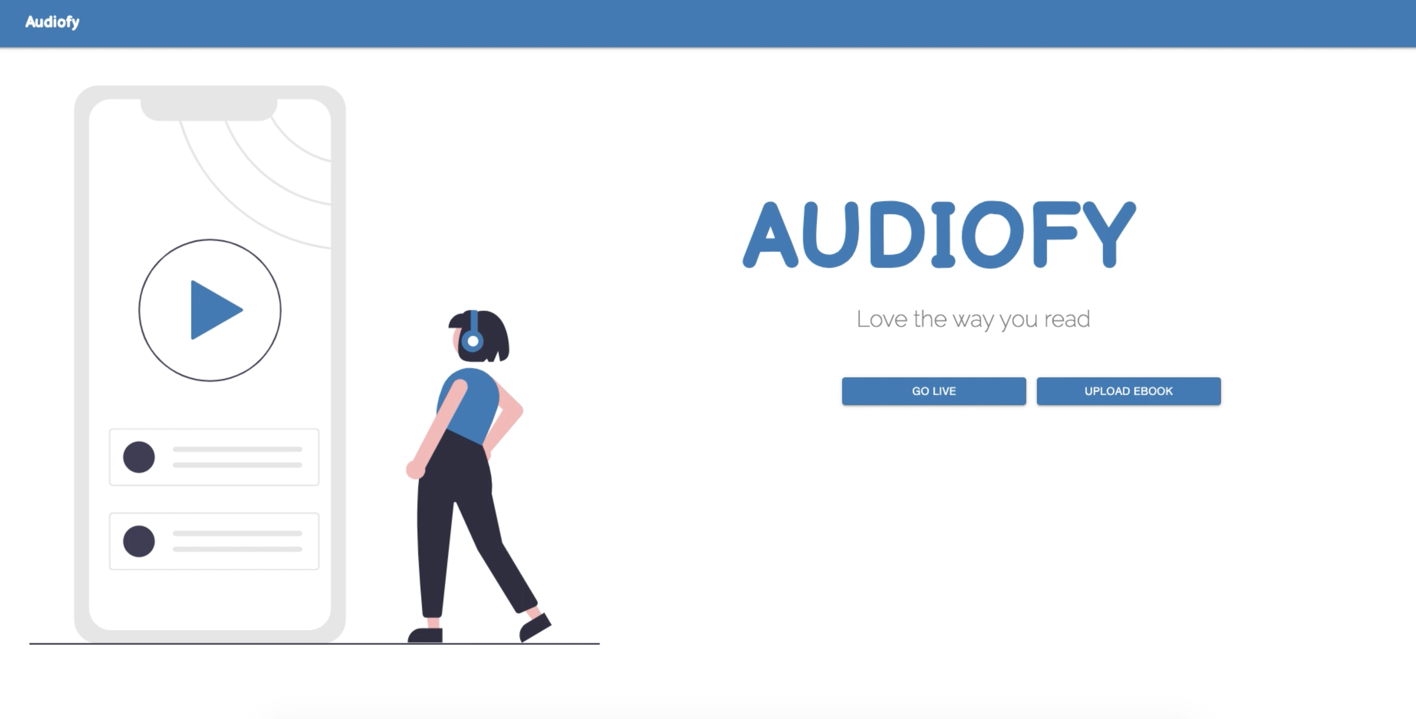 GitHub - imabhi786/Audiofy: Audiofy uses literature and music ...