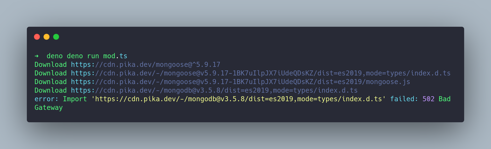 CDN support deno · Issue #97 · FredKSchott/snowpack · GitHub
