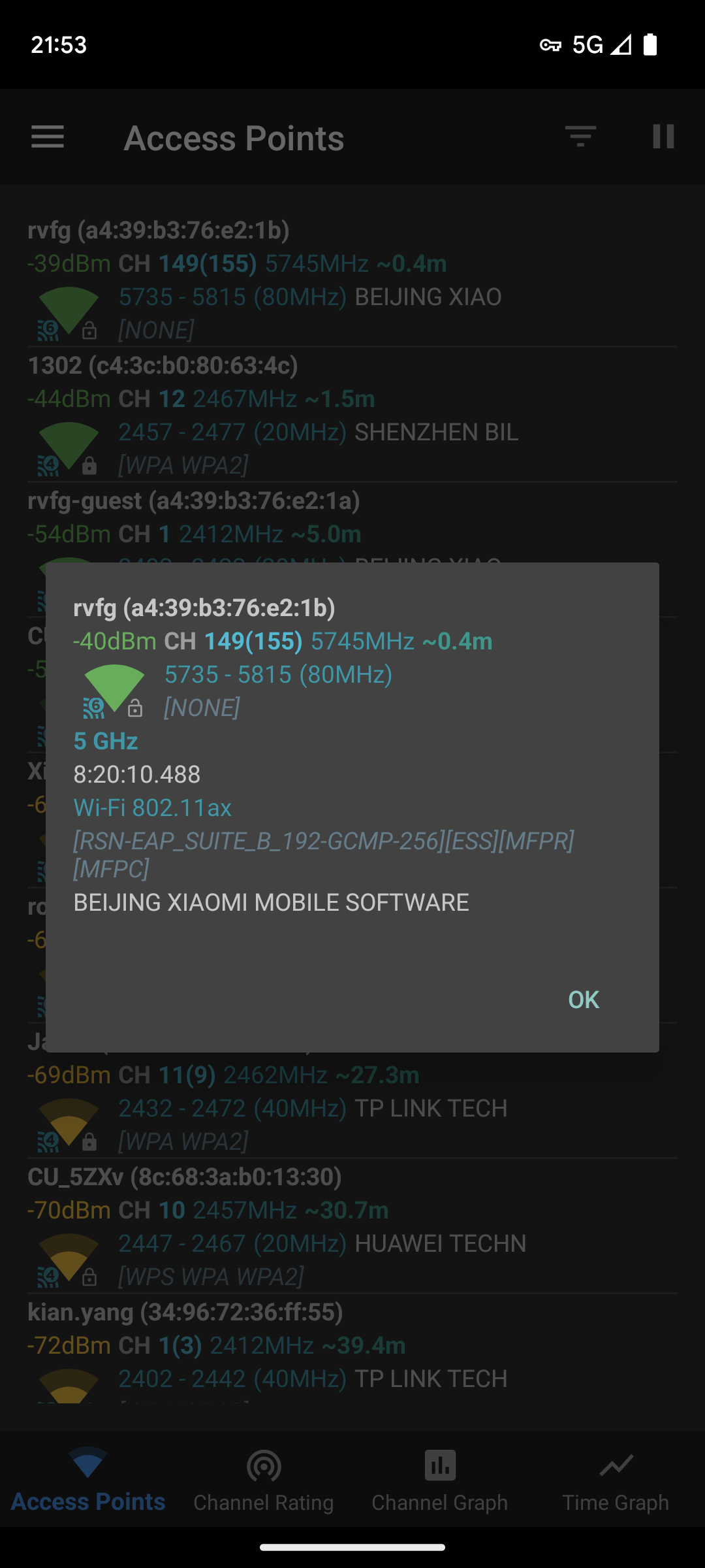 WPA3-Enterprise network shown as unencrypted · Issue #430 · VREMSoftwareDevelopment/WiFiAnalyzer ...