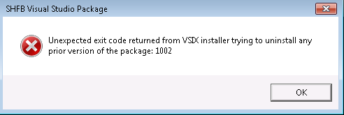 Error while installing HelpFile builder v2015.10.10.0 · Issue #488 · EWSoftware/SHFB · GitHub