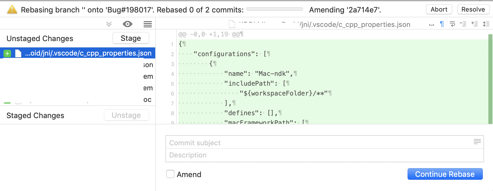 How to continue rebasing after an edit action? · Issue #895 · fork-dev/Tracker · GitHub