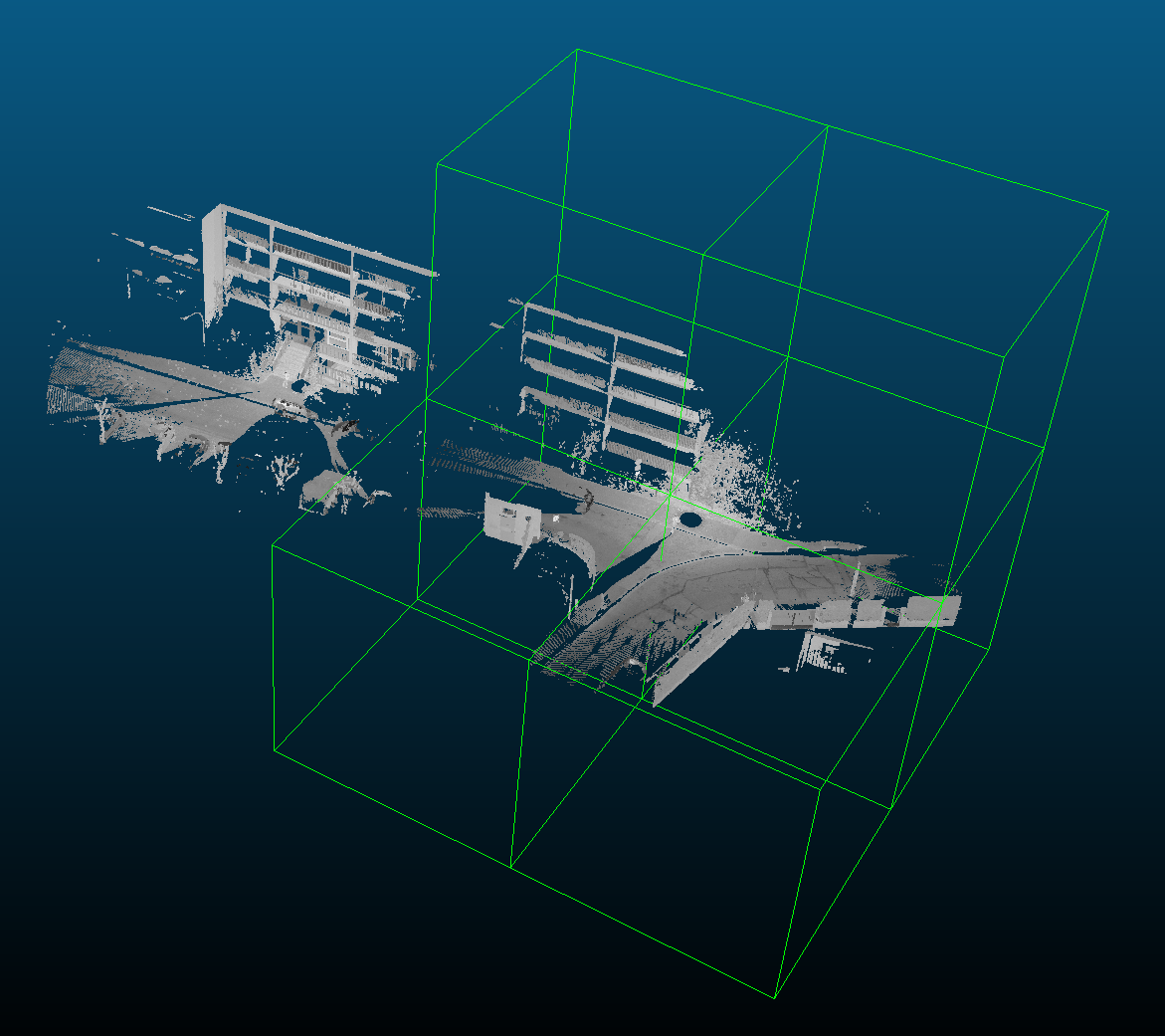 check overlap / cc.DistanceComputationTools.computeApproxCloud2CloudDistance(cloud1,cloud2 ...