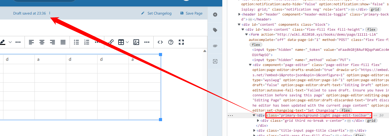 The Toolbar Of Edit Page Doesn T Works In The Correct Positon In Edge Or Chromium Browser