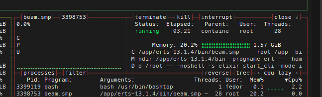 RAM usage · Issue #1445 · firezone/firezone · GitHub