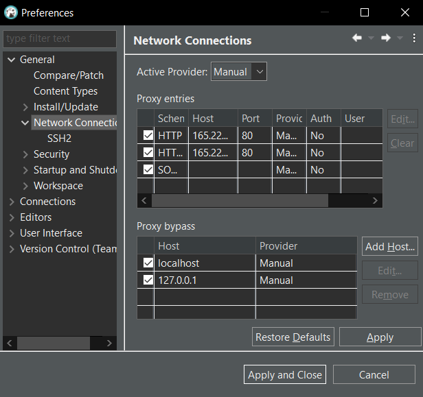 General network proxy settings are reset after the application is updated · Issue #16215 ...