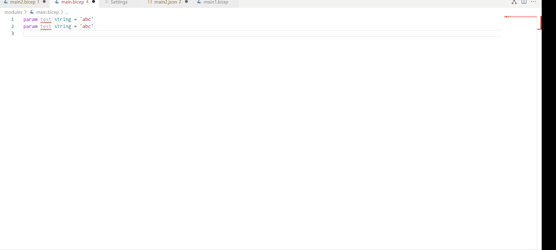 Paste As Bicep Appends To Existing Document And Doesnt Support Replace · Issue 9631 · Azure