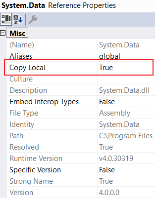 Unable to find an entry point named 'DllBidEntryPoint' in DLL 'System.Data.dll' in EFCore 3.1.3 ...