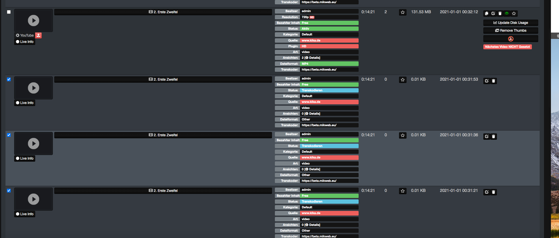 Endcoder dont work for me"error":true,"msg":"Execute code error "Array ...