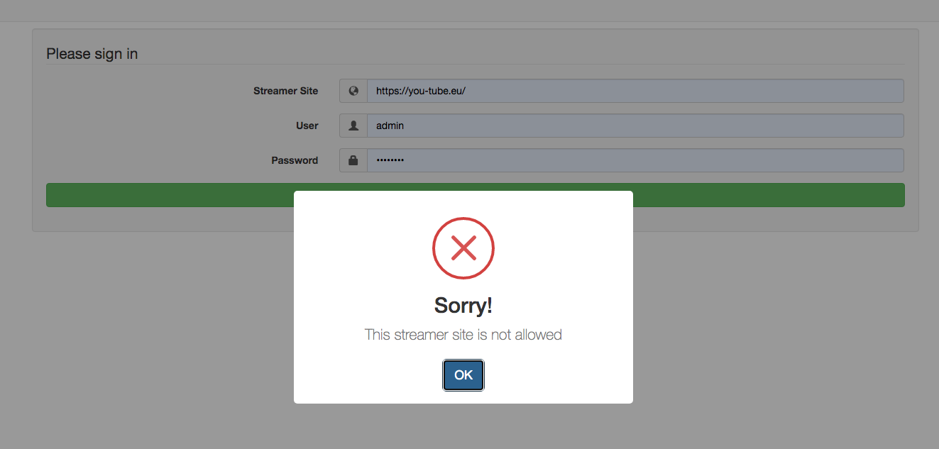 Can't log in to the encoder · Issue #3893 · WWBN/AVideo · GitHub