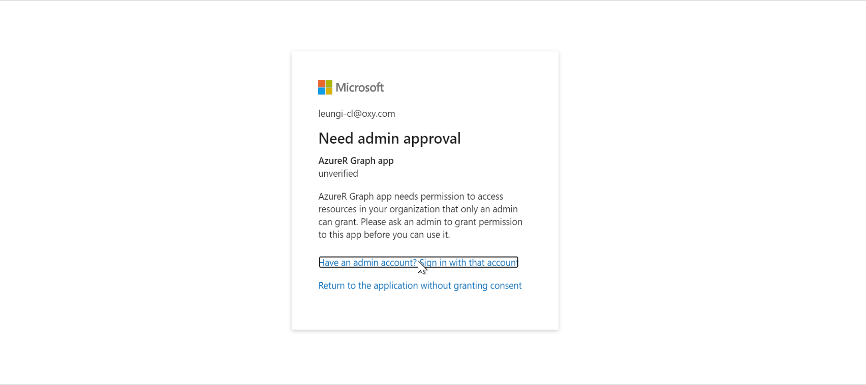 business_onedrive() cannot access files due to incorrect permissions on app · Issue #2 · Azure ...