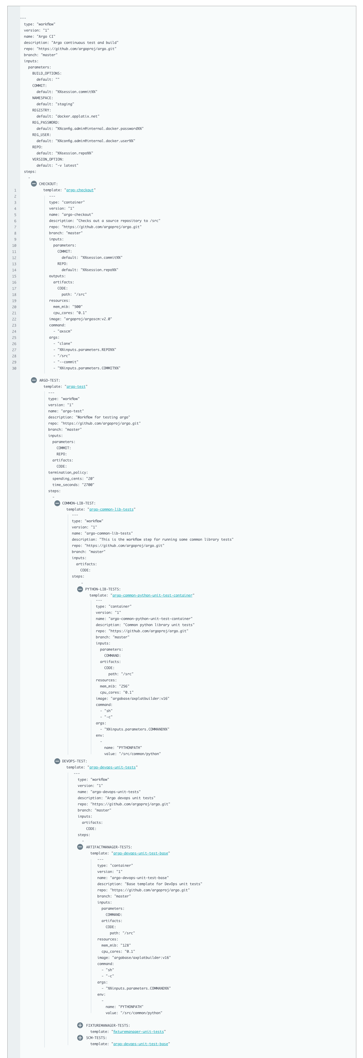 Proposal: Improve YAML preview with nested display · Issue #134 · argoproj/argo-workflows · GitHub
