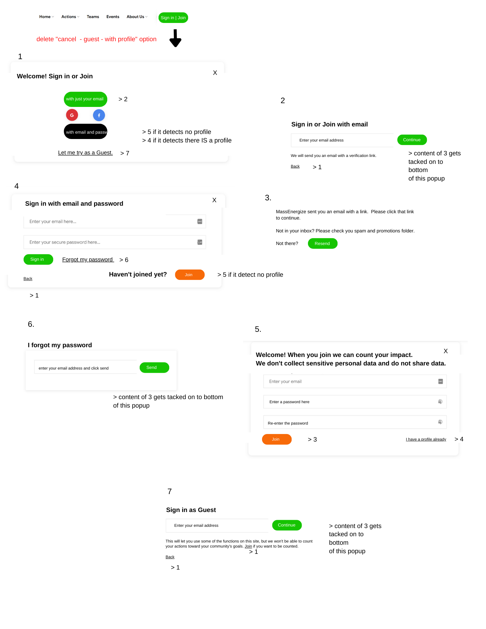 new sign in and join UI · Issue #1089 · massenergize/frontend-portal ...