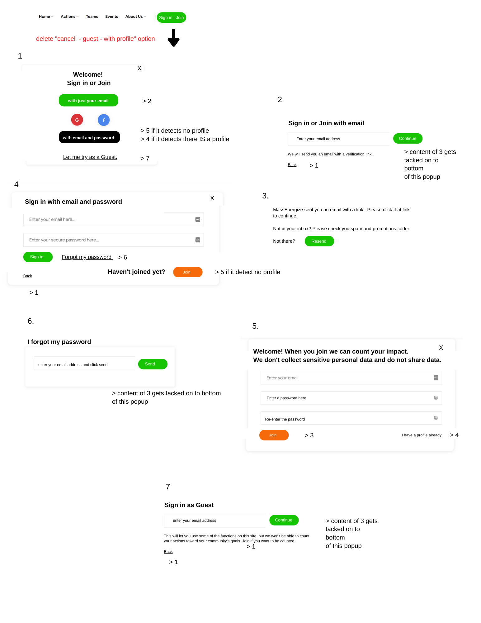 new sign in and join UI · Issue #1089 · massenergize/frontend-portal ...