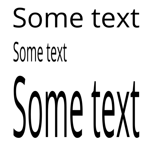 Allow squishing/stretching text (or arbitrary manipulations) · Issue ...