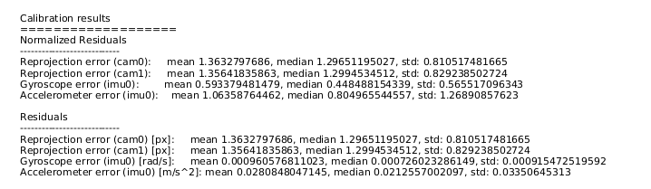 msckf run drifting in camera with imu device · Issue #22 · KumarRobotics/msckf_vio · GitHub