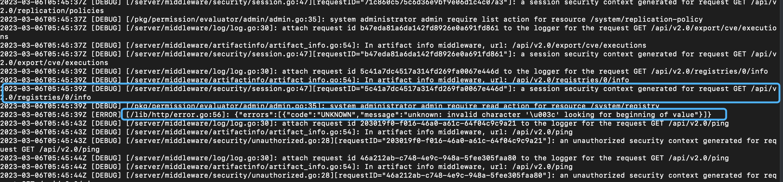 Failed to create a replication policy · Issue #1437 · goharbor/harbor-helm · GitHub