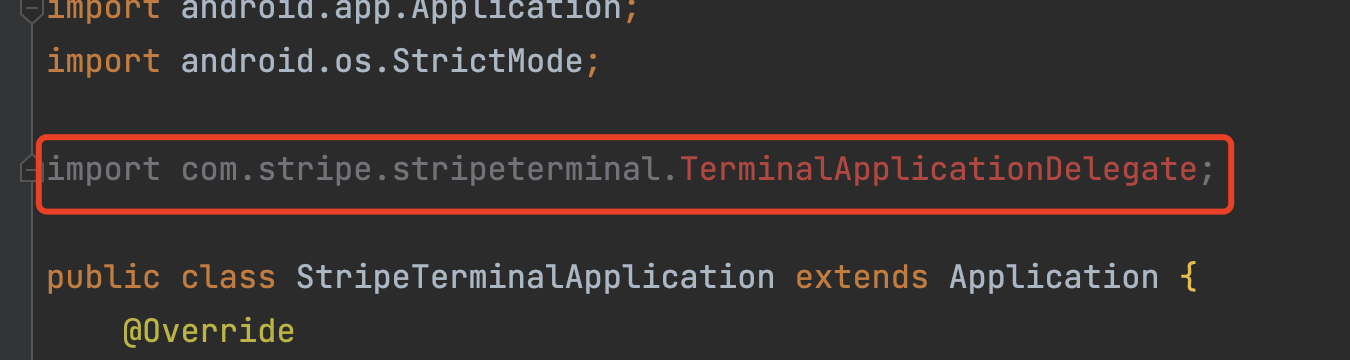 About the problem of not being able to find the Terminal class in the SDK · Issue #309 · stripe ...