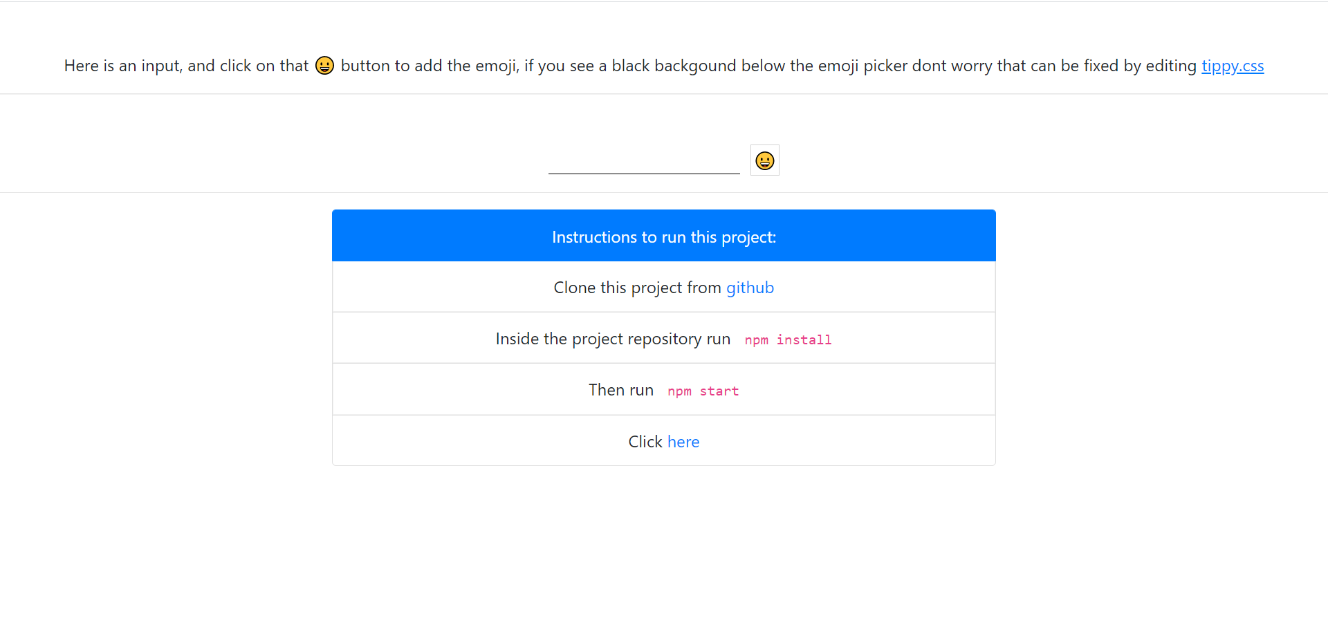 GitHub - izwr/emoji-react