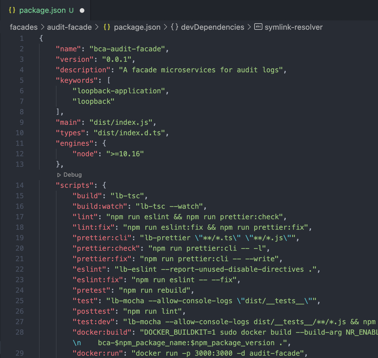 @sourceloop/cli created package.json is not formatted in microservice · Issue #562 · sourcefuse ...