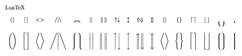 \big, \bigg et al macros · Issue #308 · latex3/fontspec · GitHub