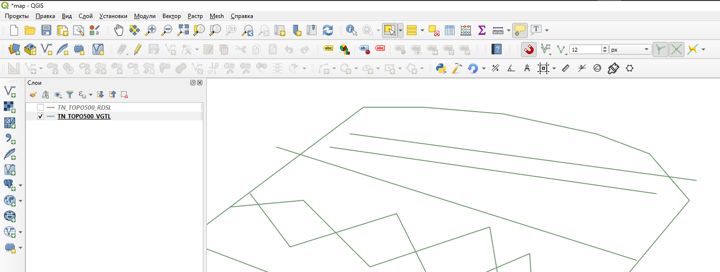 Touched Lines Intersect After Saving The Layer · Issue 34595 · Qgisqgis · Github