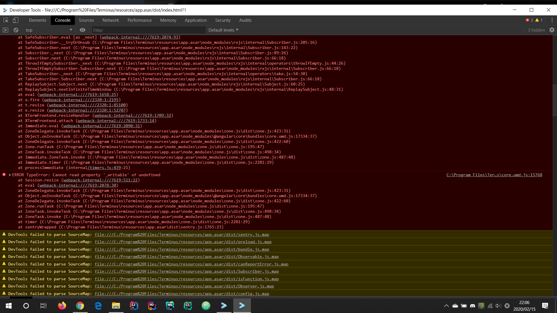 Can't run Cmder on Terminus. · Issue #2129 · Eugeny/tabby · GitHub