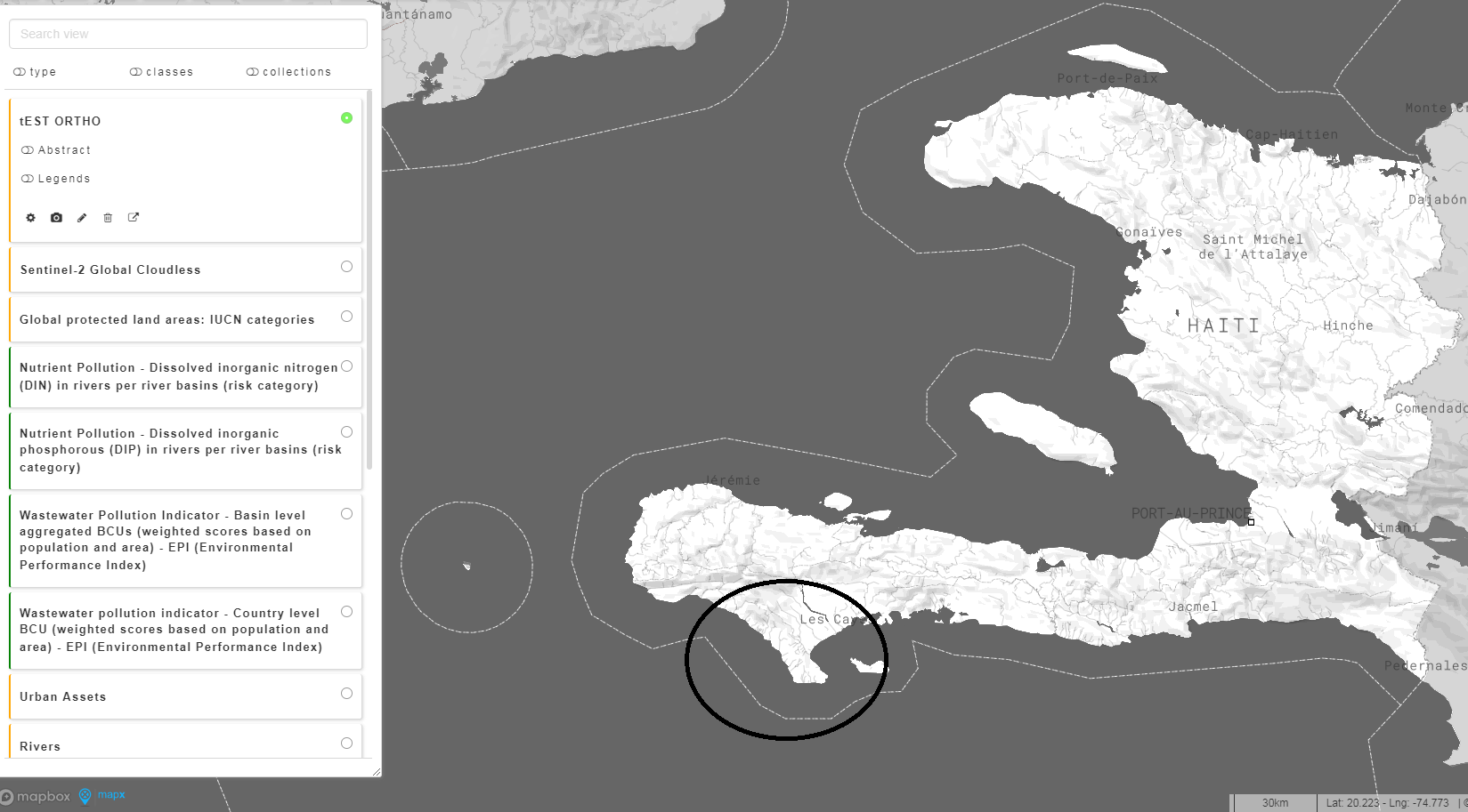A Button For Localizing A Raster View On Map Would Be Useful · Issue 171 · Unep Gridmapx · Github