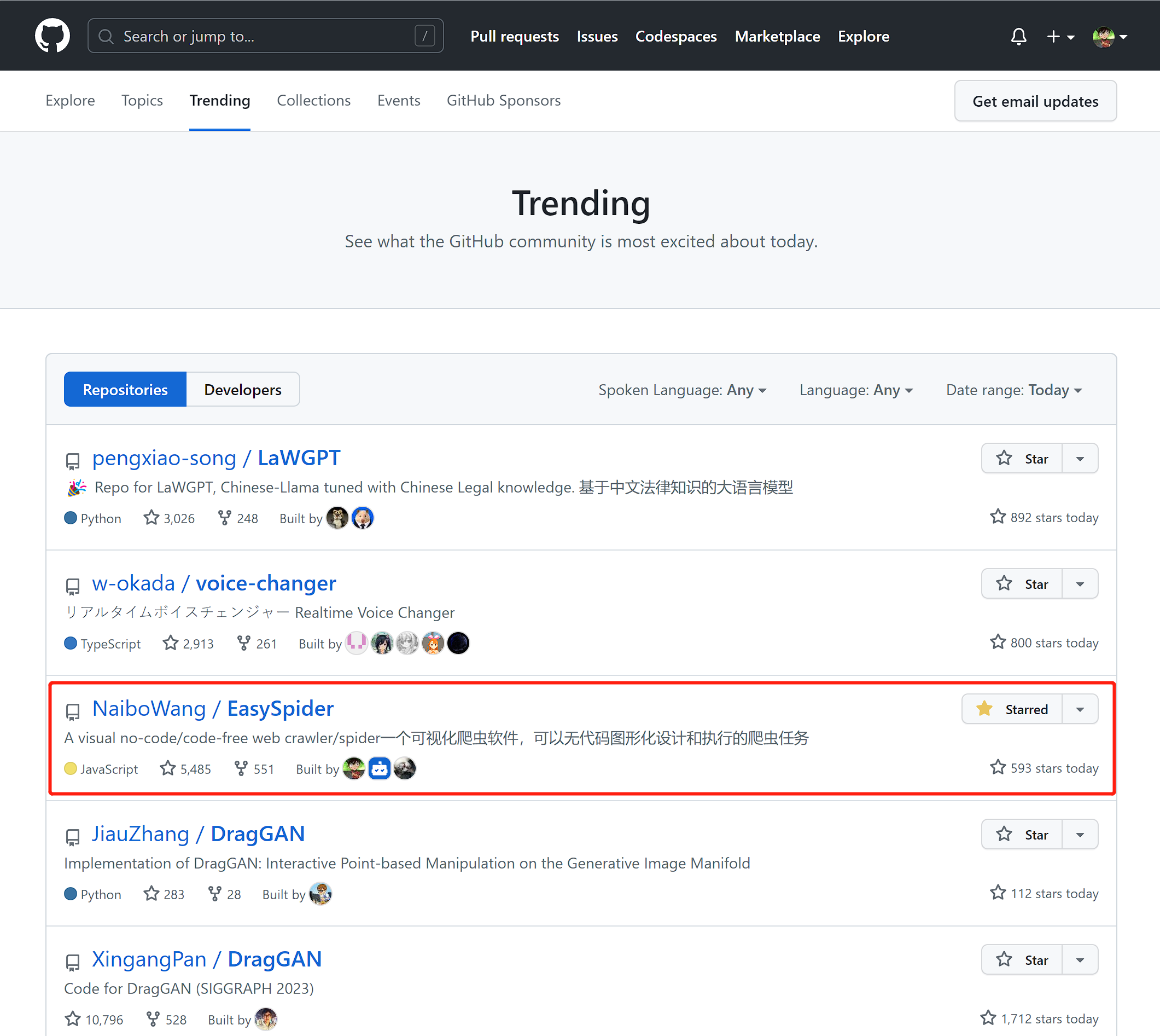 How to make a repo like this more popular? · Issue #60 · NaiboWang/EasySpider · GitHub